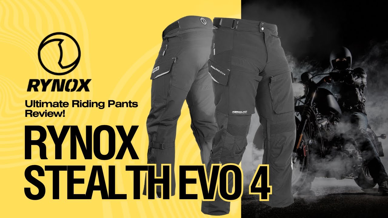 Rynox Stealth Evo 4 Pants | Ultimate Motorcycle Riding Pants 🔥 #Rynox # ...