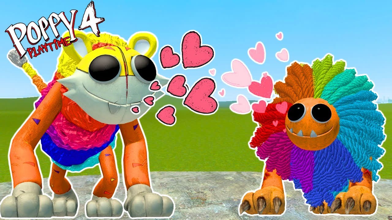 NEW YARNABY FOUND HIS LOVE YARNABELLE FROM POPPY PLAYTIME4 In Garry's ...