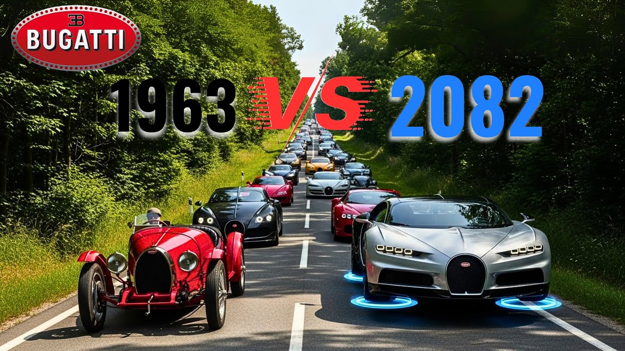 BUGATTI Car Evolution (1910 – Beyond Time) in 2 Minutes! | LEGENDARY ...