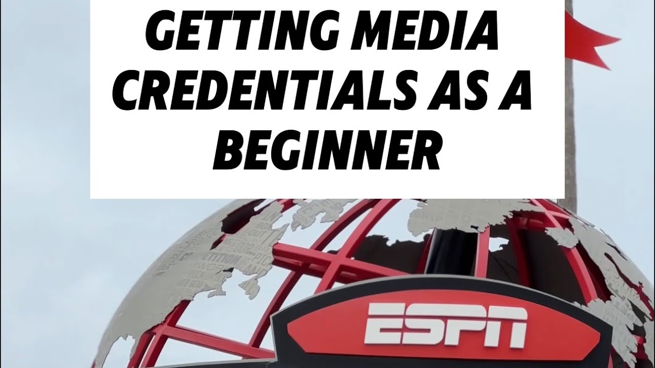 How to Get Media Credentials for Sporting Events as a Beginner Sports ...