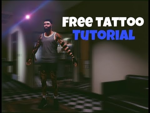 How To Get Free Tattoos 2k19 - YouTube