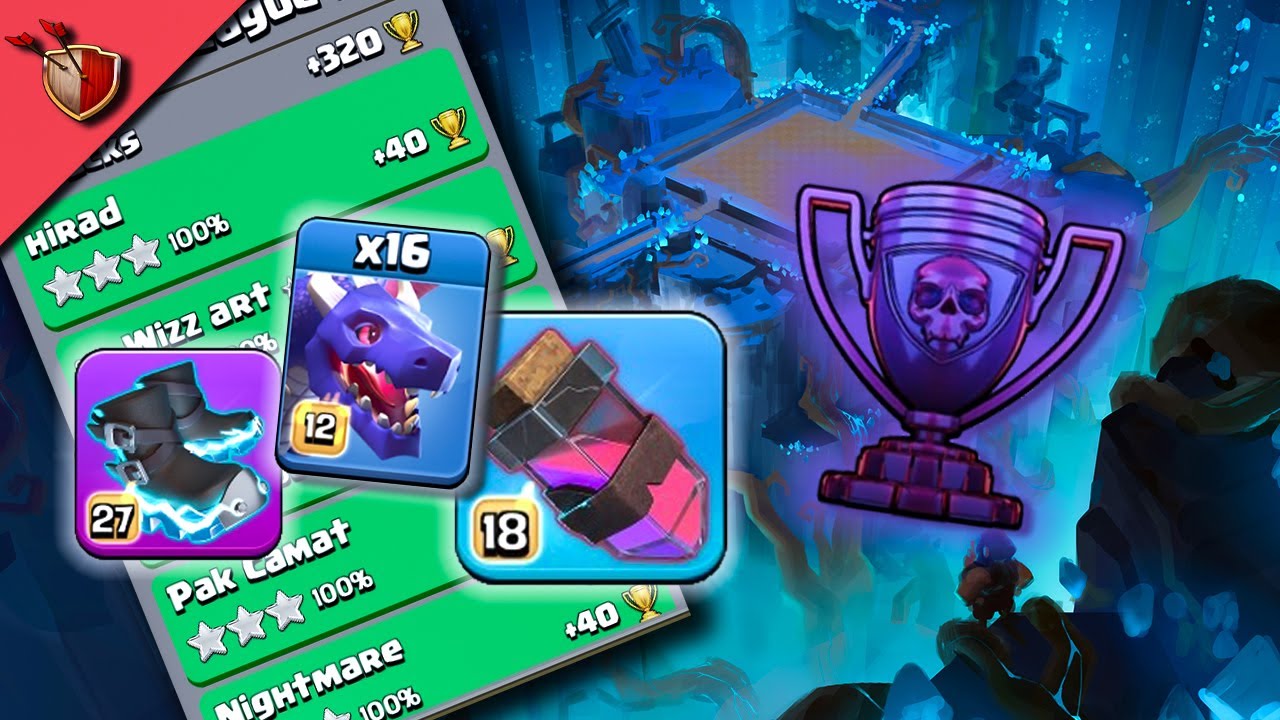 🏆LEGEND LEAGUE RANK PUSH🏆 | SPARKY #clashofclans #coc - YouTube