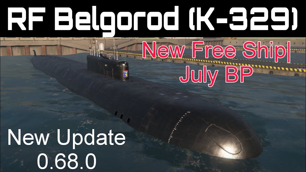 Modern Warships : Tàu ngầm hạt nhân Nga RF Belgorod (K-329) trang bị ...