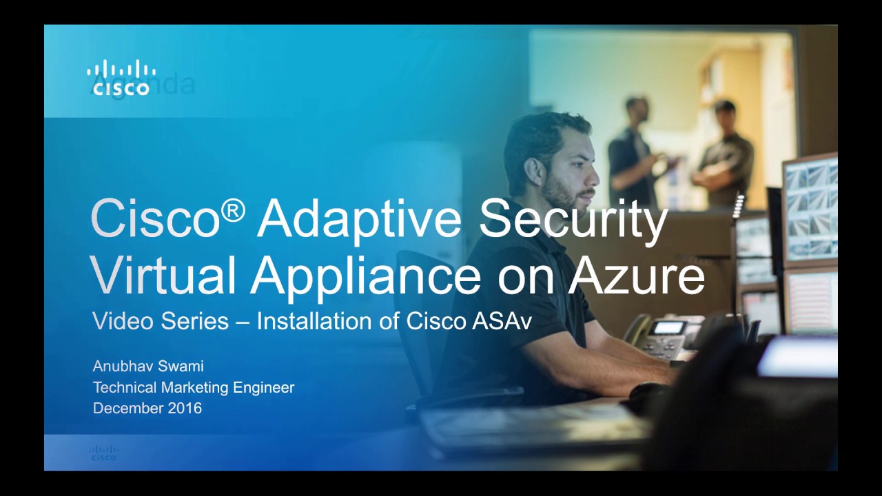 Cisco ASAv in Azure - Part 2 Installation/Deployment (2016) - YouTube