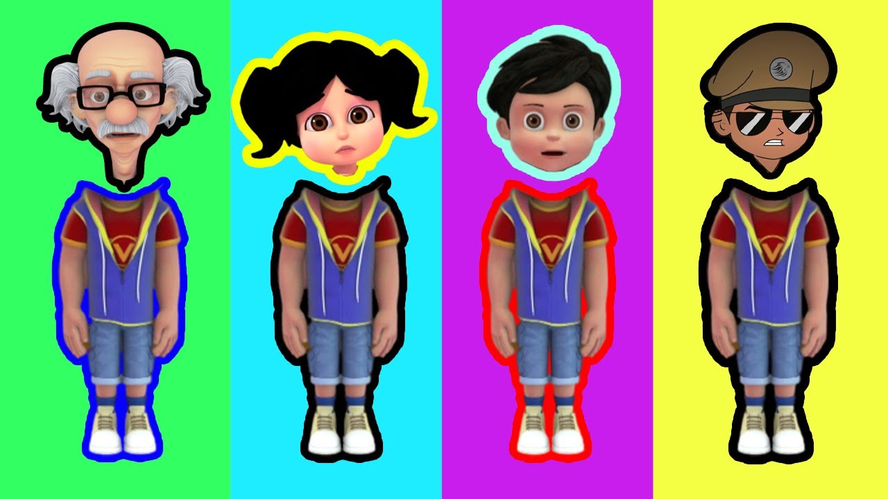 Wrong Head puzzle | wrong head top superhero The Robot Boy | wrong ...