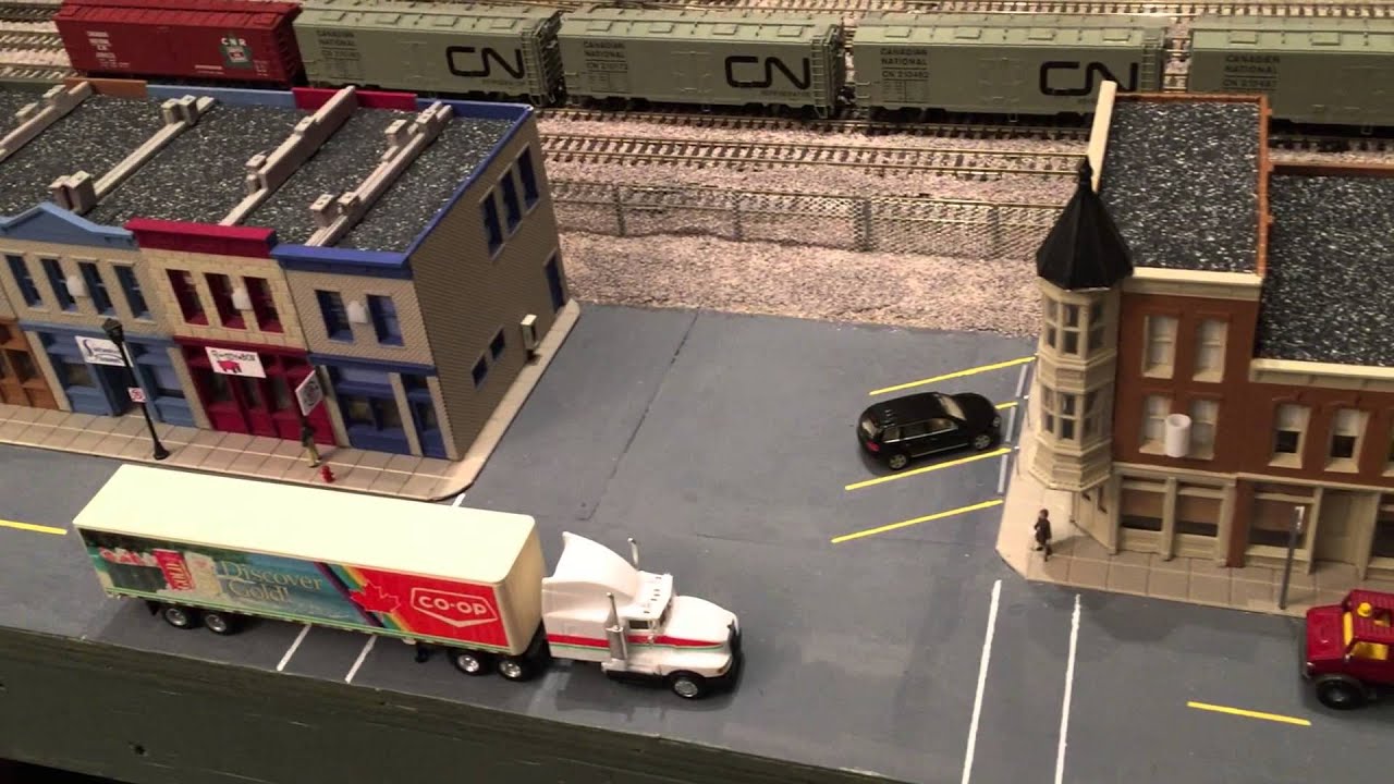 HO scale scenery - YouTube
