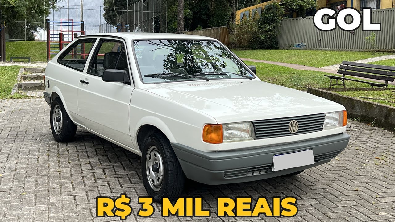 VOLKSWAGEN GOL À VENDA POR APENAS 3 MIL REAIS #golquadrado - YouTube