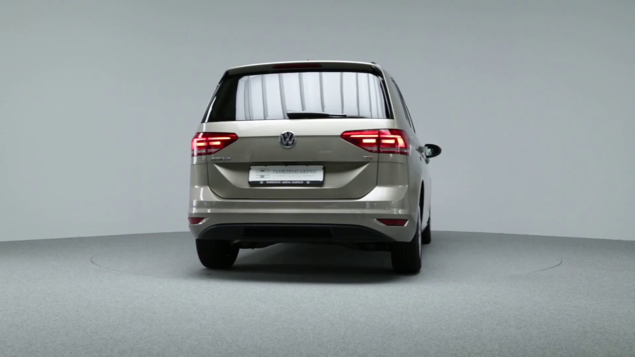 030444 - Touran Comfortline 1.6 TDI DSG Titanium Beige Metallic - YouTube