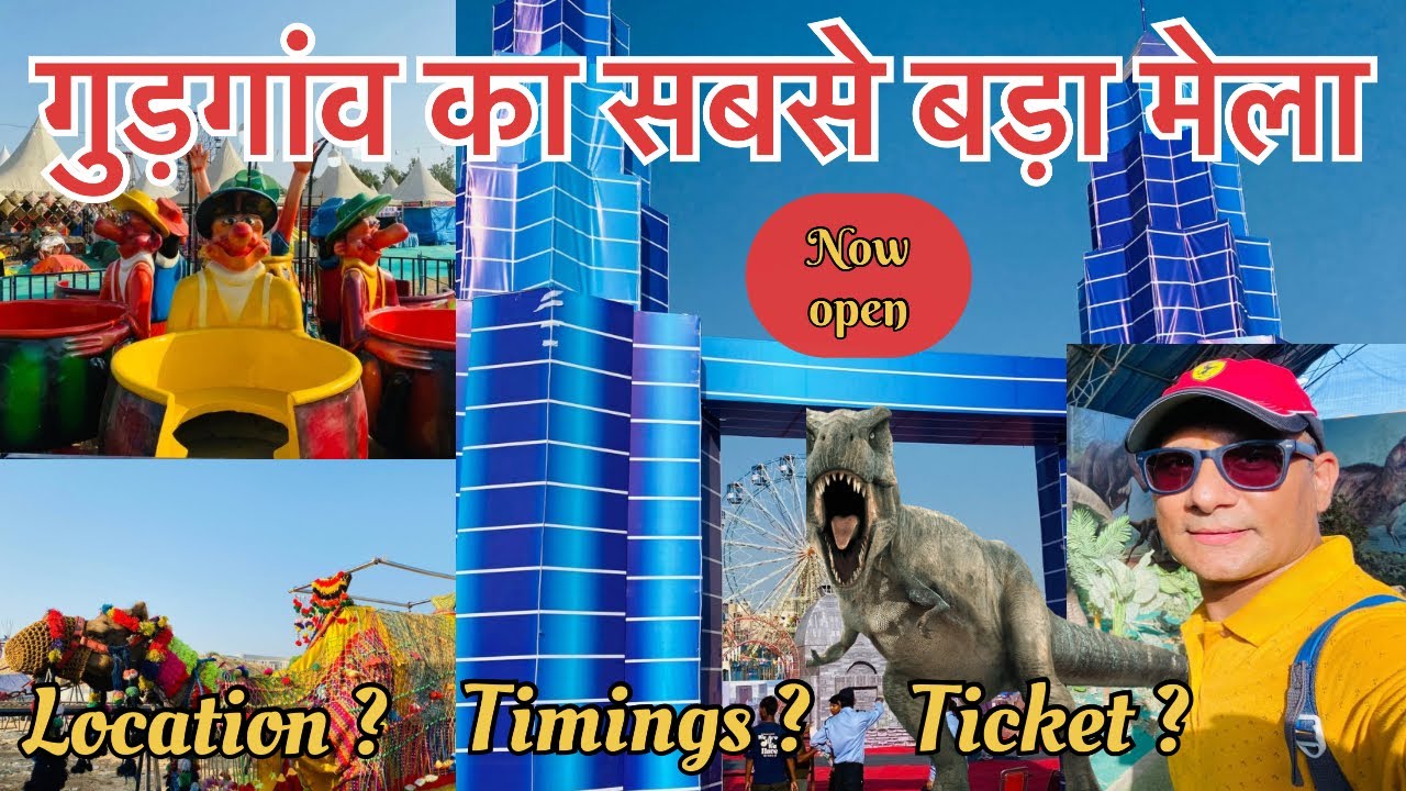 Gurgaon Mela 2024 | Singapore Carnival Mela Gurgaon | Navratri Mela in ...