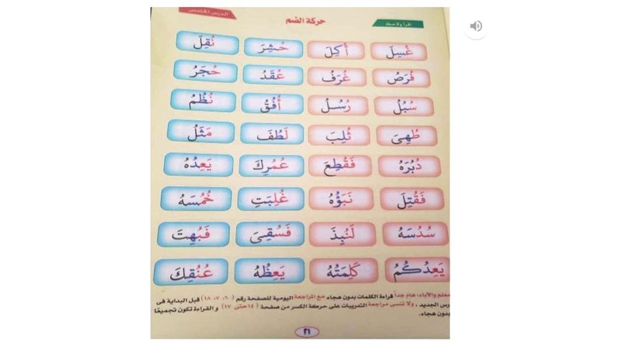 How to read Arabic words that have 3 vowels (fatha, kasra, and duma ...