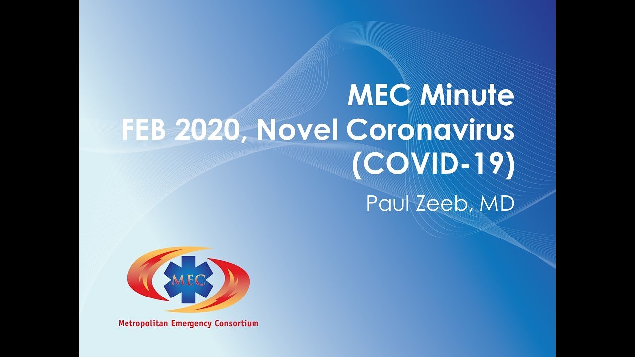 February 2020 MEC Minute with audio - YouTube