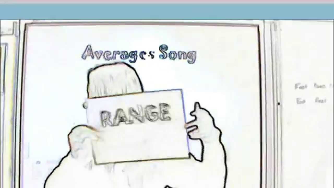 Averages Song (Frere Jacques) - Mean, Mode, Median and Range - YouTube