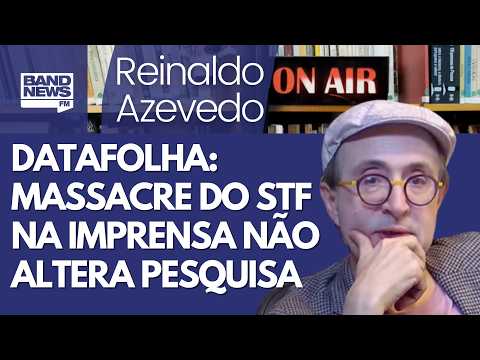 Reinaldo – Datafolha: empate e Lula com nº maior. Alô, PT: STF só é problema eleitoral na imprensa