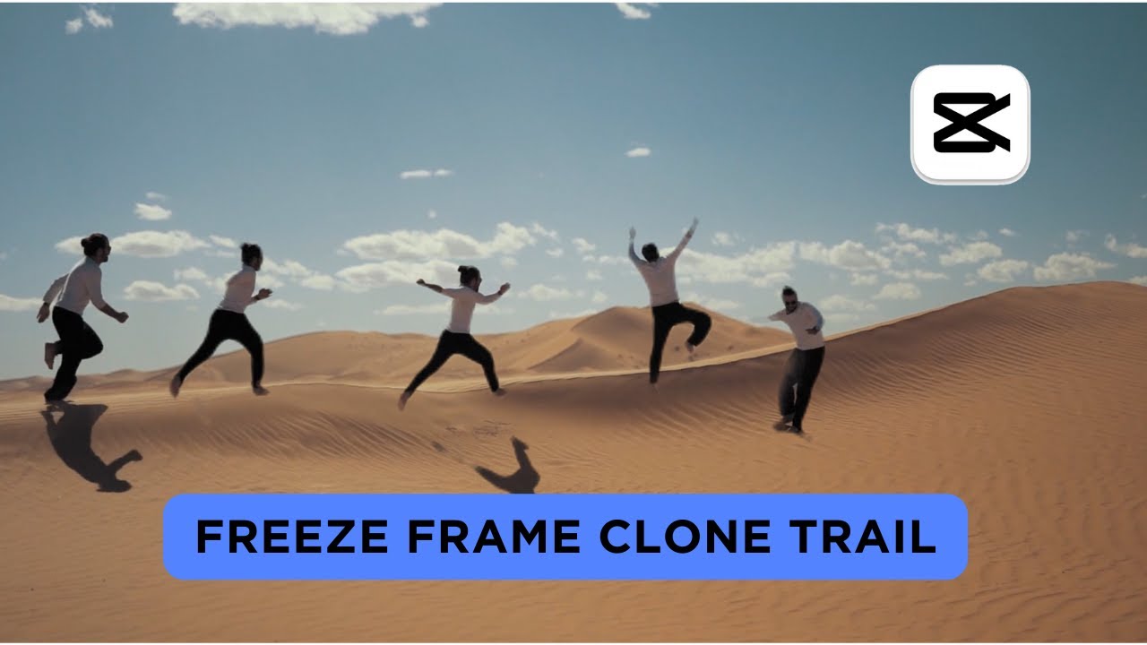 How to Create a Freeze Frame Clone Trail Effect in CapCut PC | Step-by-Step Tutorial - YouTube