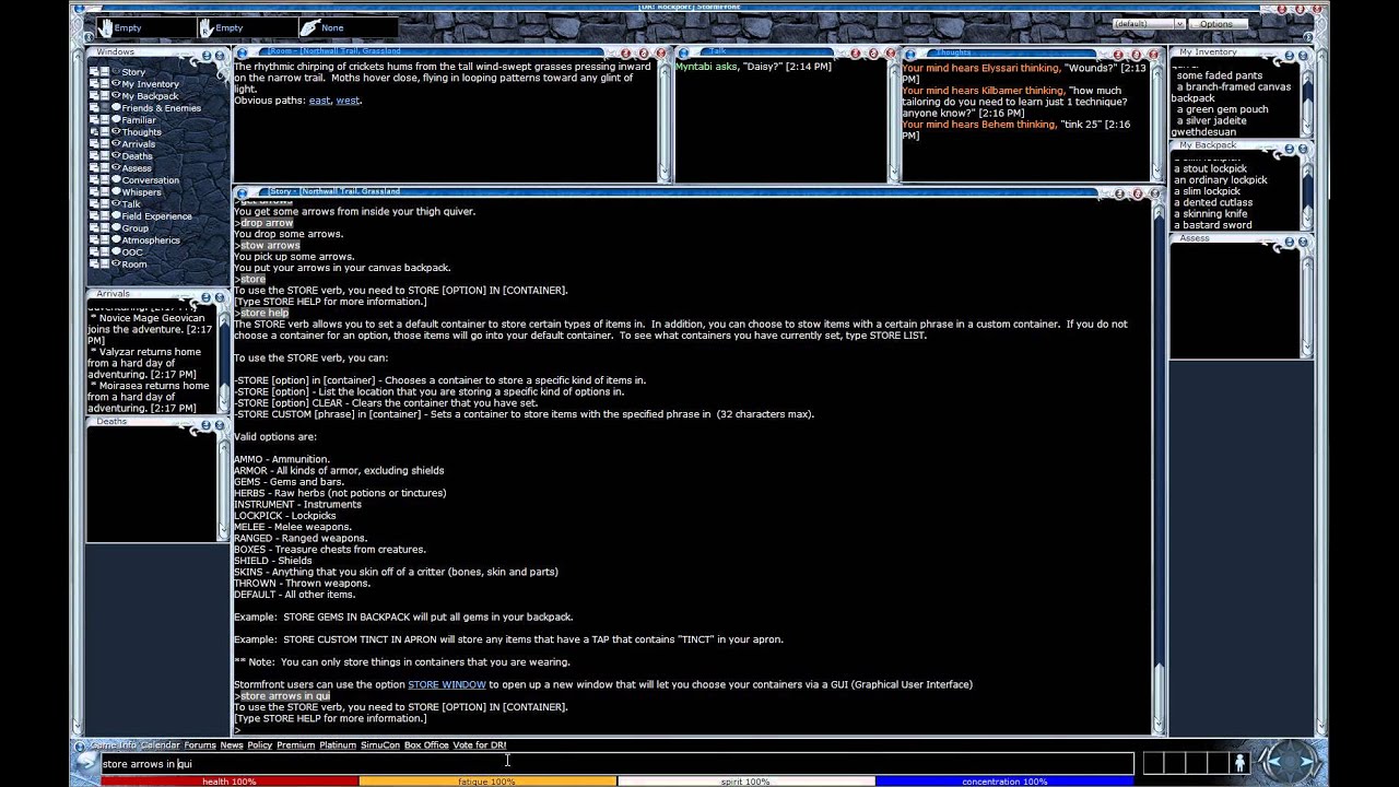 DragonRealms Inventory - YouTube