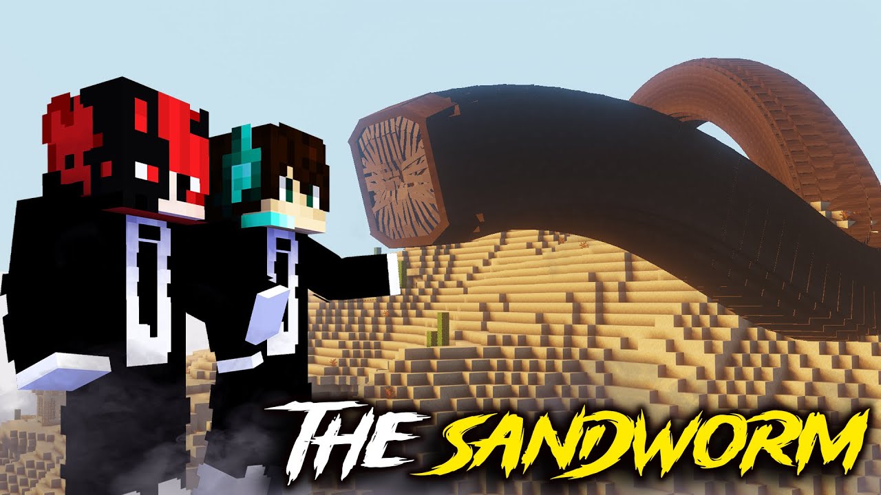 This Is NEW Horror Entity In Minecraft THE SANDWORM ....(മലയാളം) - YouTube