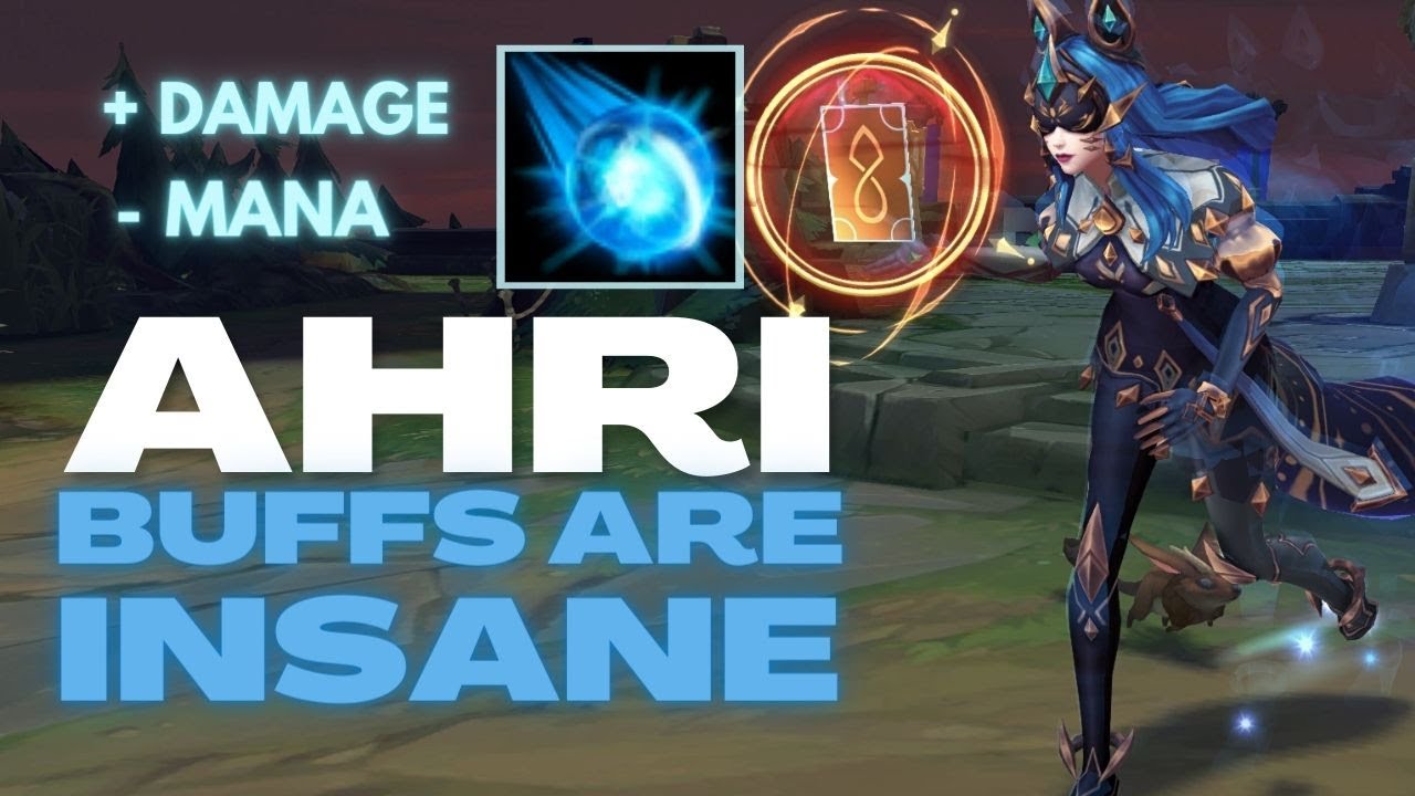 AHRI BUFFS ARE INSANE! - Ahri Gameplay PBE - YouTube