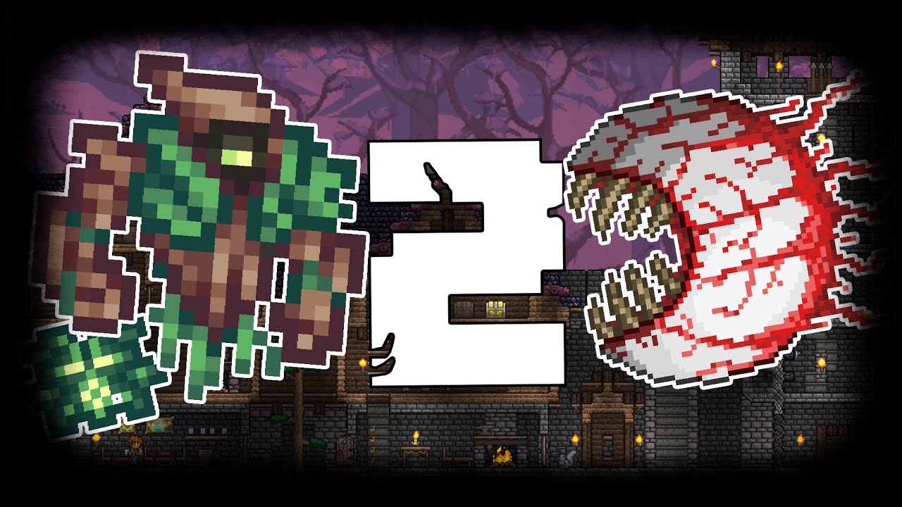 MINI DUAL BOSS - Terraria Extreme Mode - E2 - YouTube