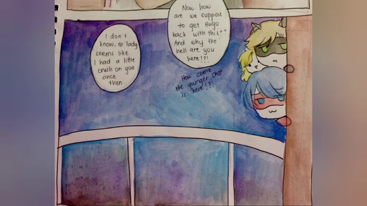 Emma Agreste (Part 5) - Miraculous Ladybug Comic - YouTube