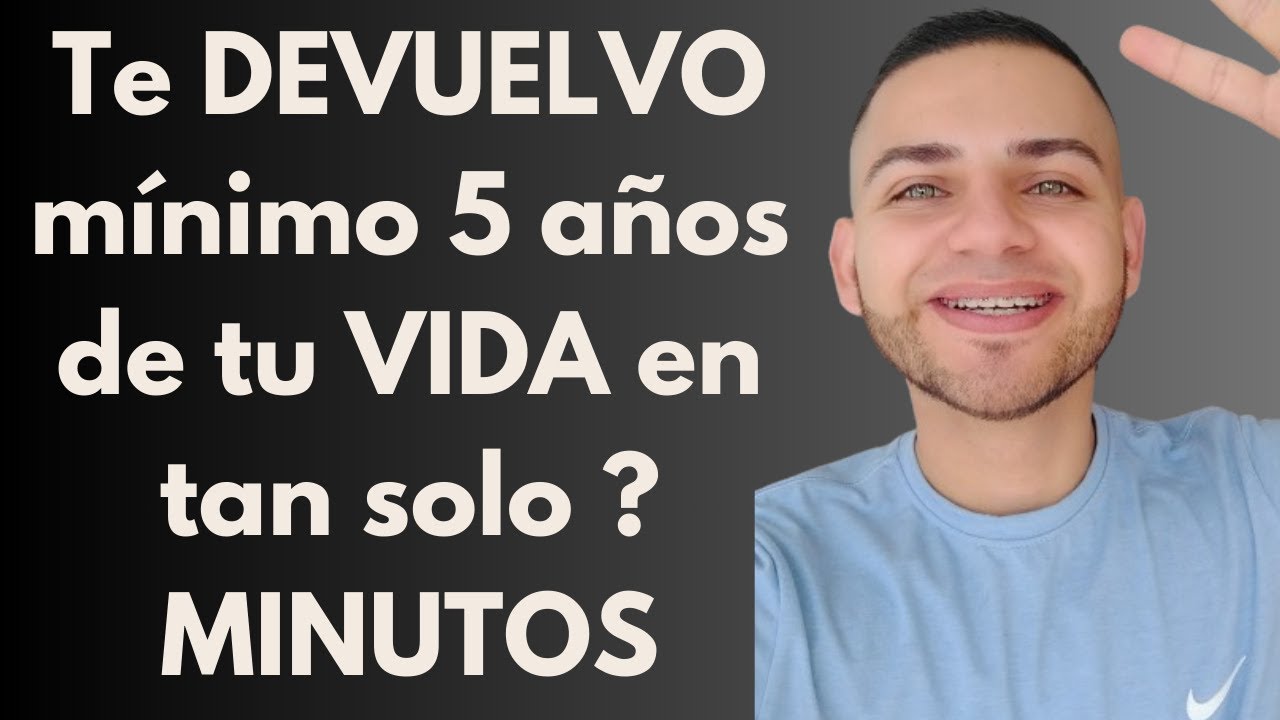 Dame 14 MINUTOS de tu tiempo y CAMBIARAS tus próximos 5 AÑOS de tu vida ...