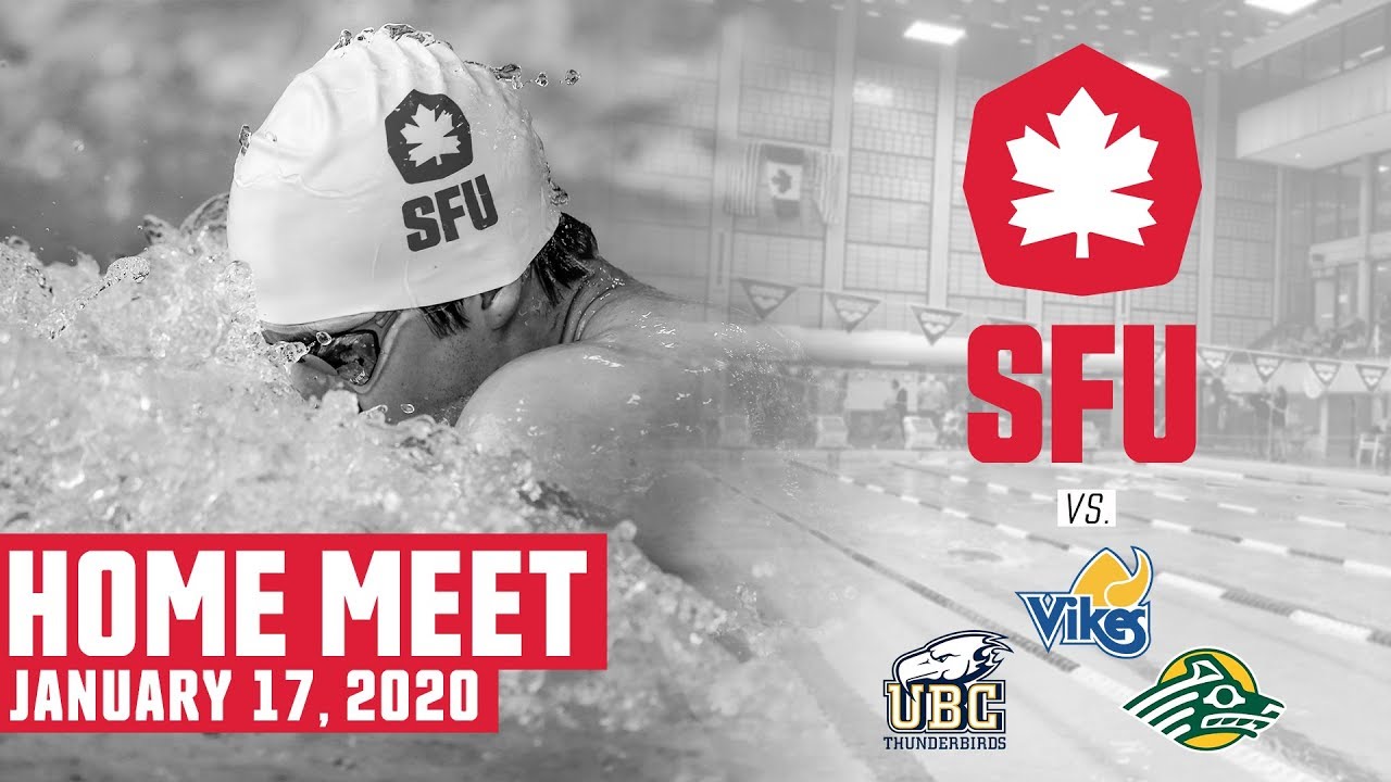 SFU Swimming vs. UBC/UVIC/UAF - January 17, 2020 - YouTube