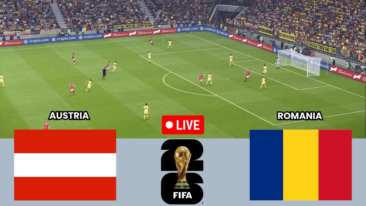 Austria vs Romania | World Cup Qualification UEFA 1st Round - Full ...
