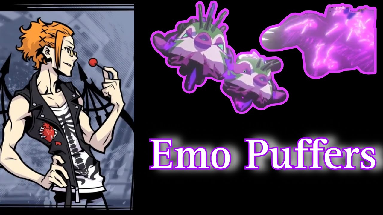 Neo World Ends With You: Emo Puffers Boss Fight - YouTube