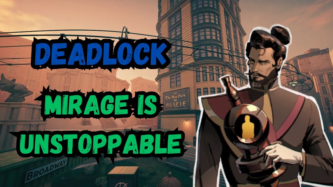 Mirage is UNSTOPPABLE in Deadlock! 💥 | Deadlock Mirage Gameplay - YouTube