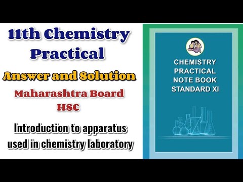 Introduction to apparatus used in chemistry laboratory | Class 11th ...