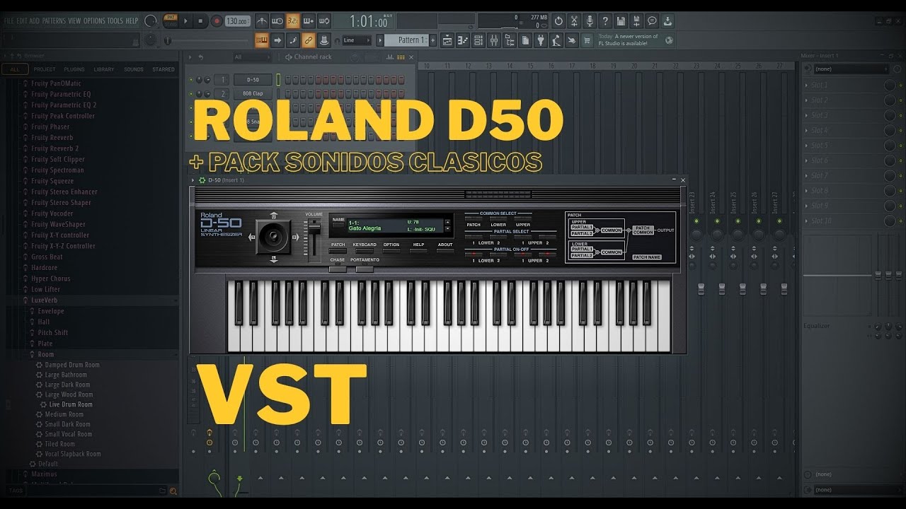 ¡Cumbia al Estilo TROPIKAL Roland D50 en tu PC! 🎹 Tutorial Fácil para ...