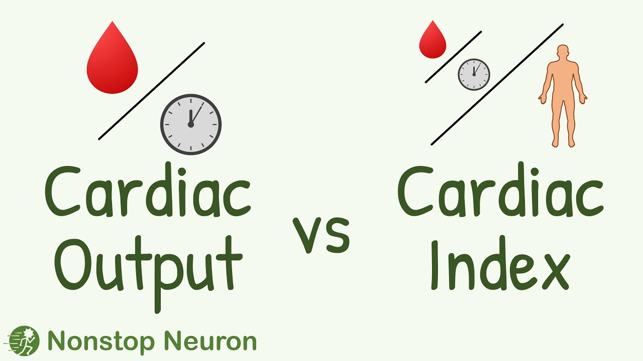 Cardiac Output Vs Cardiac Index YouTube Cardiac Output Vs Cardiac Index YouTube
