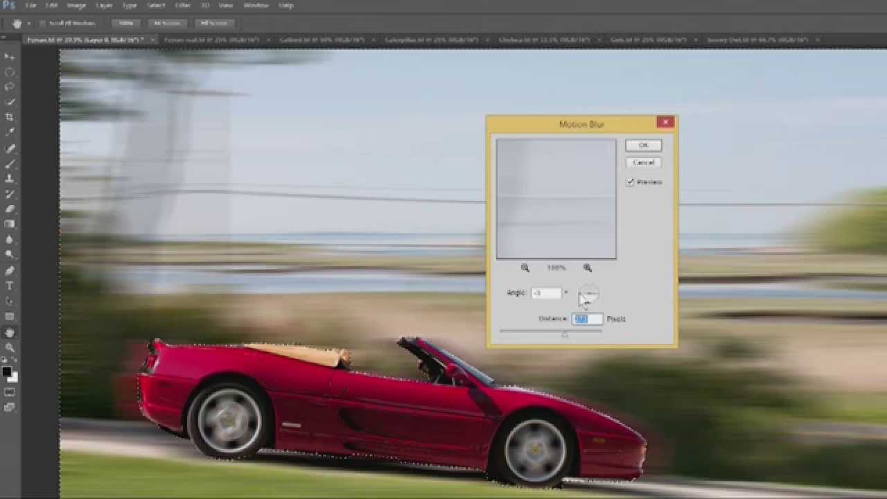 Photoshop CC 2014 New Features: Path Blur, Spin Blur, Focus Selection ...