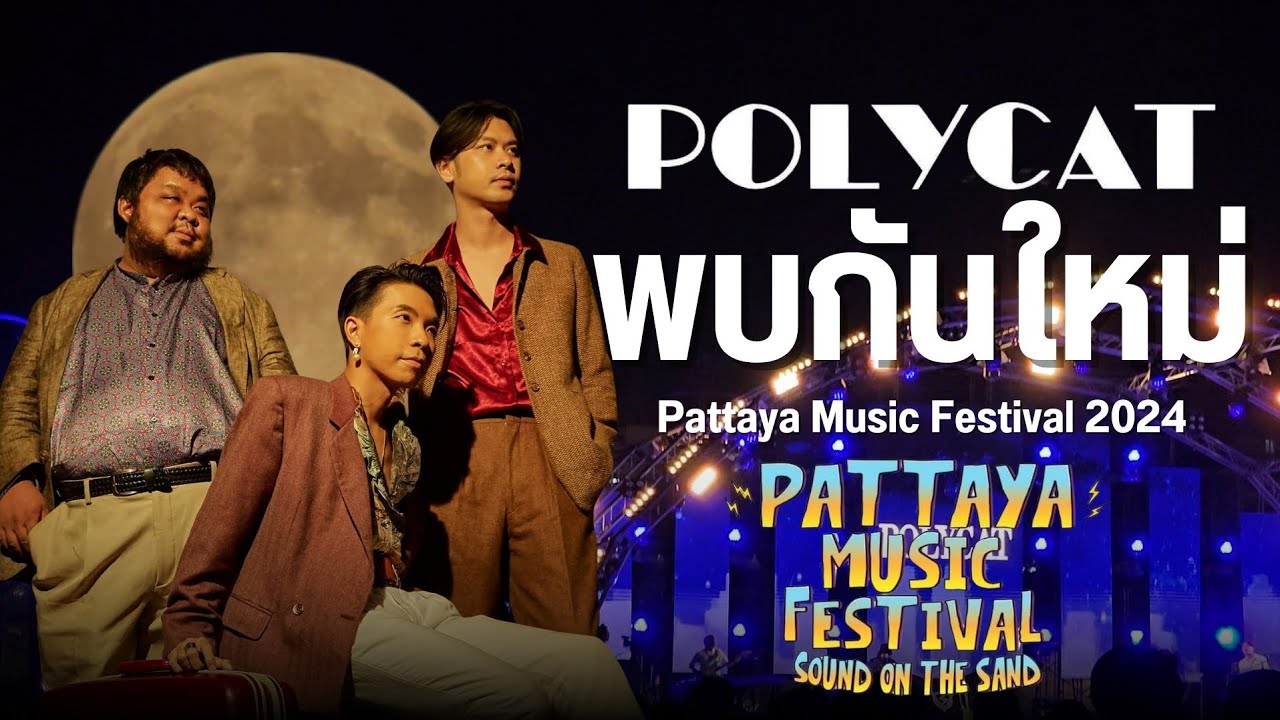 พบกันใหม่ - Polycat (Liva at Pattaya Music Festival 2024) - YouTube