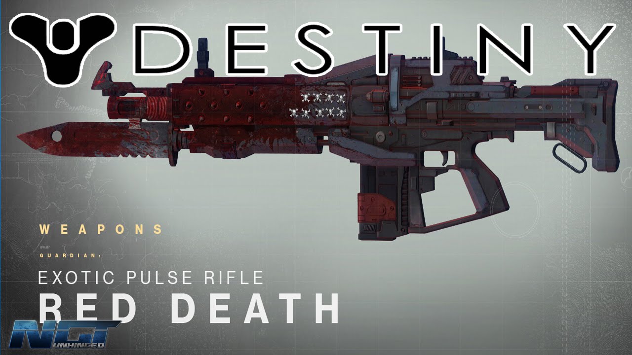 Destiny: XUR AND THE RED DEATH PULSE RIFLE!! Oct. 3 Destiny Guide - YouTube