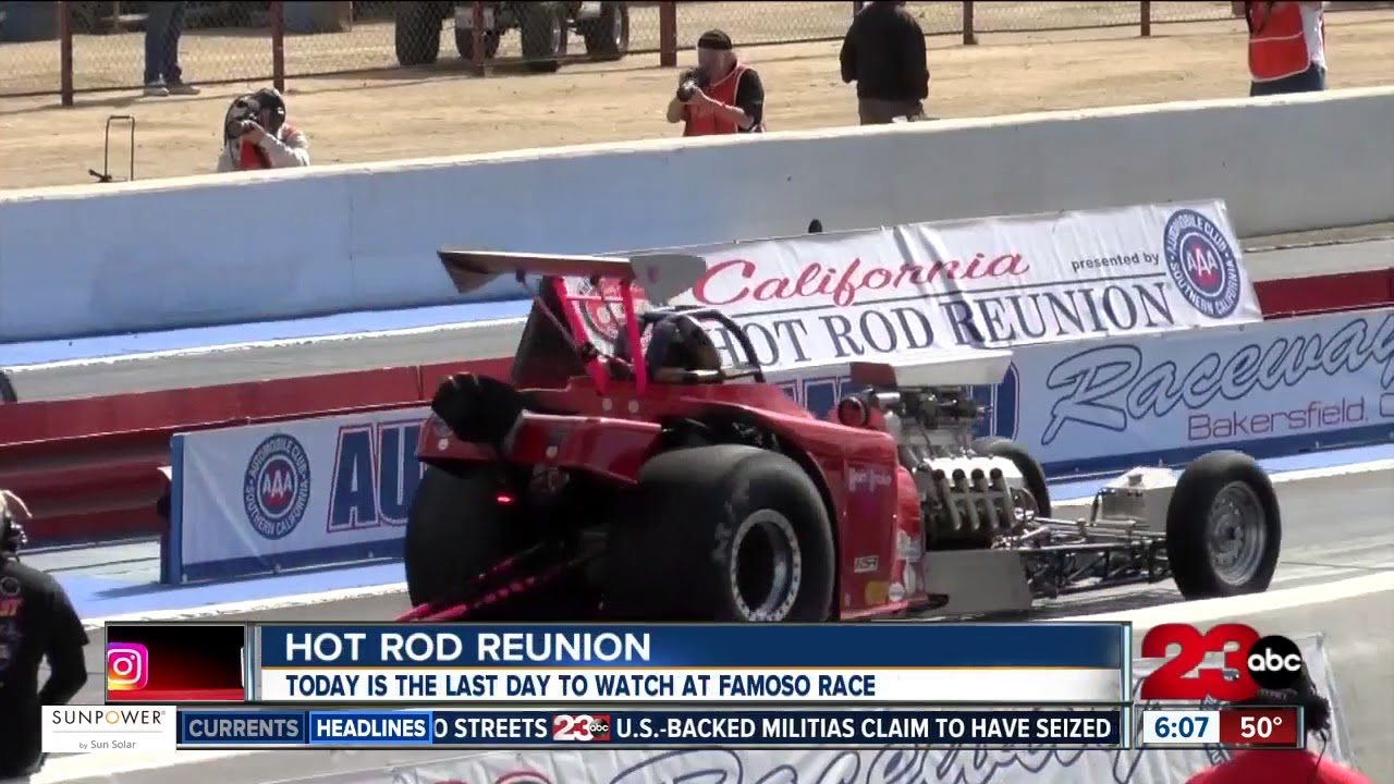 Final day of the 26th annual Hot Rod Reunion - YouTube