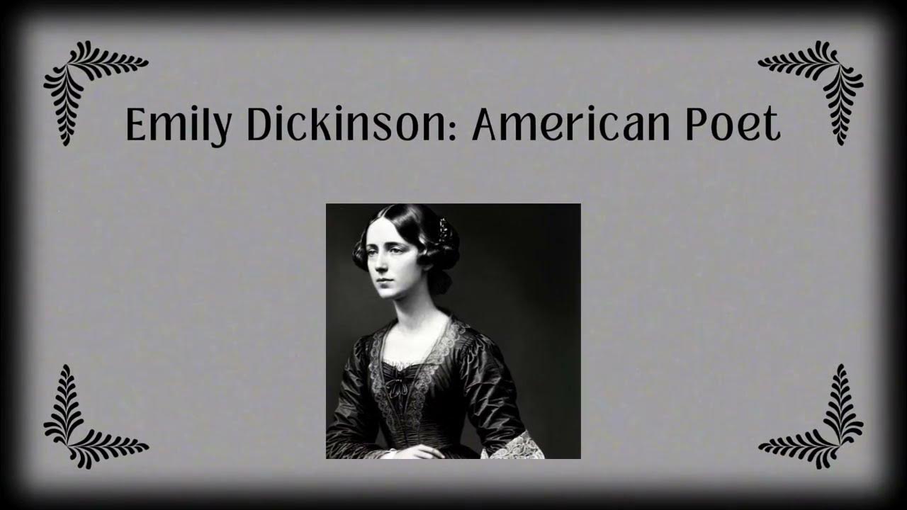 Emily Dickinson American Poet || Easy English Bedtime Story || IELTS ...