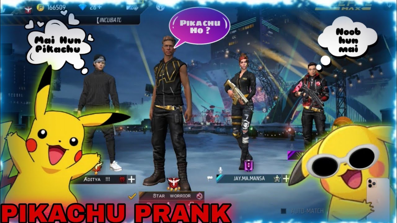 @MOBTRASHORTS Pikachu Pikachu Prank With World Chat Players 😂😂😂 | Most ...