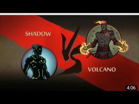 shadow vs volcano #shadowfight2 - YouTube
