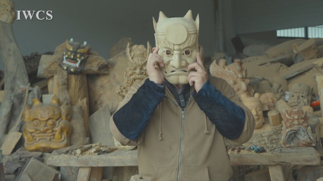 Nanfeng Nuo Carving - Luo Chunming, the Inheritor of Nuo Mask Carving ...
