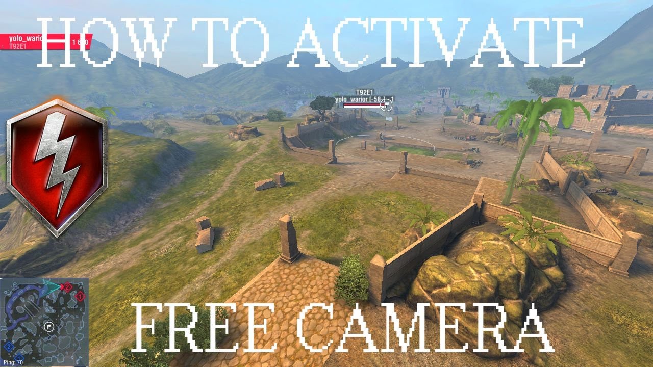 HOW TO ACTIVATE FREE CAMERA WOT BLITZ - YouTube