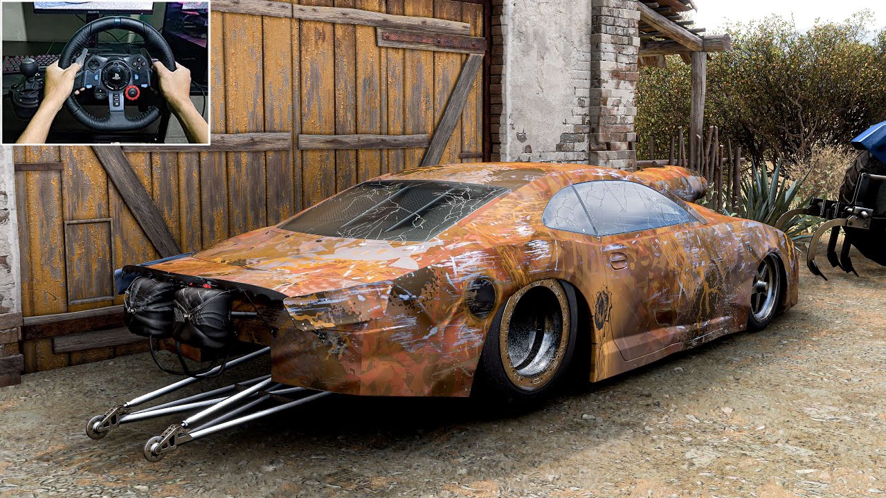 Rebuilding Chevrolet Pro Stock Camaro Drag Car Forza Horizon 5 Logitech ...