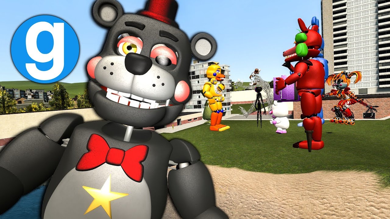 FNAF 6 LEFTY THE BEAR COOL ANIMATION FUNNY MOMENTS! Five Nights at ...