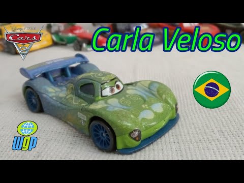 Review miniatura da CARLA VELOSO do filme carros 2 - Corredora ...