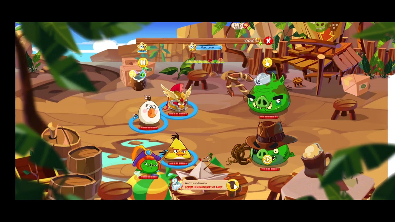 Defeat Cave 26 Stages 1-5 with Weapon-Swapped Birds | Angry Birds Epic ...