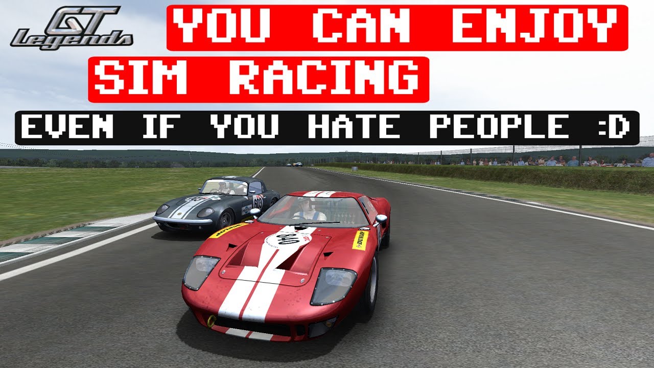 You can enjoy sim racing, part1 | GT Legends | PC | gameplay - YouTube
