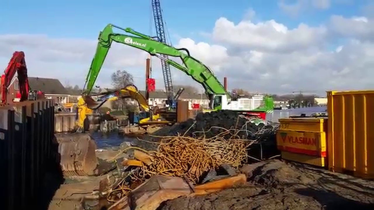 Cat 385C STC Triple | Lock demolition Zwartsluis Vlasman Sloopwerken ...