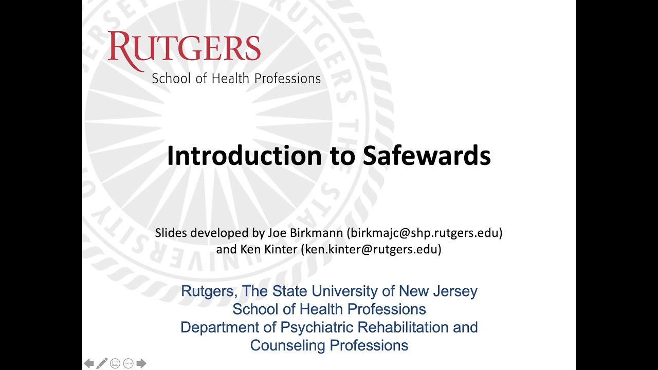 Introduction to Safewards - YouTube