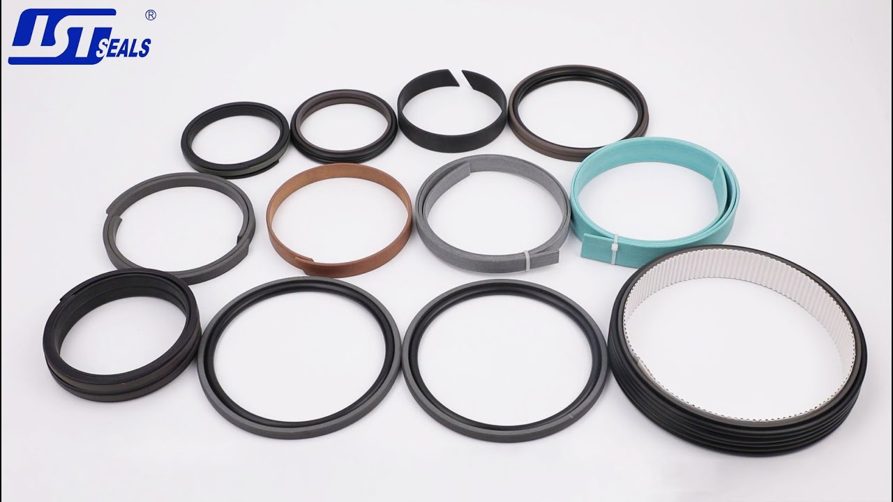 Seals collection: JST hydraulic cylinder seals - YouTube