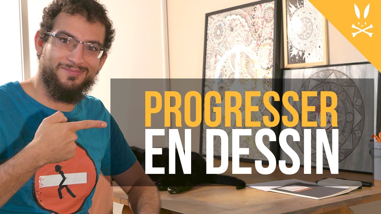 COMMENT PROGRESSER EN DESSIN - YouTube