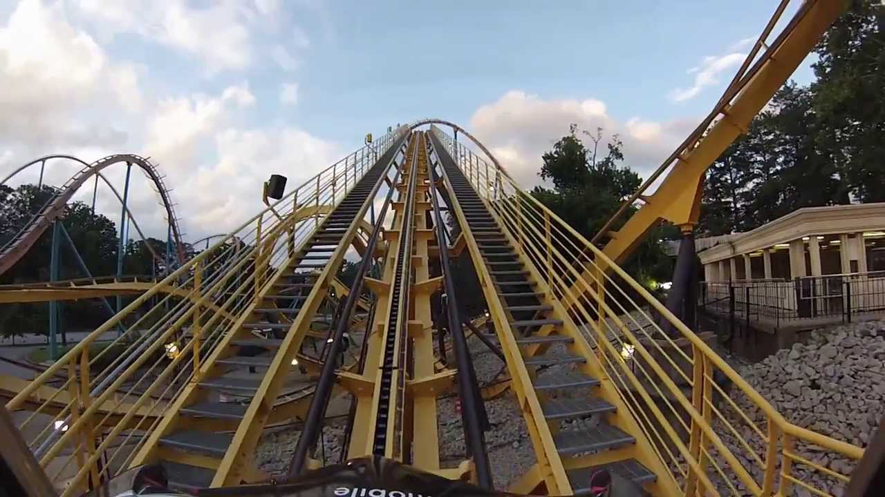 Georgia Scorcher On-Ride - Six Flags Over Georgia (HD) - YouTube